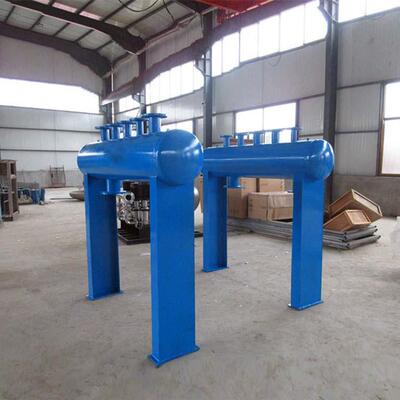 暖通439系统分水空器调集机房供水设备集分水器分集气缸气缸