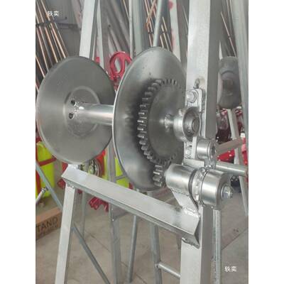 手摇自刹QPU车潜水泵井架子泵支架井深捞水下井打捞水泵齿轮井架