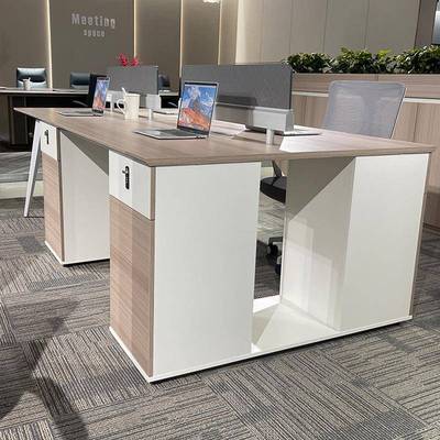 延职员办公桌四46人位简约现代办公伸室桌屏UMK-D131子风工位电脑