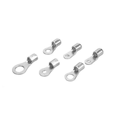 圆形裸接线端头RN5.5-4S冷压接线端子507T铜线B耳O铜鼻接线片