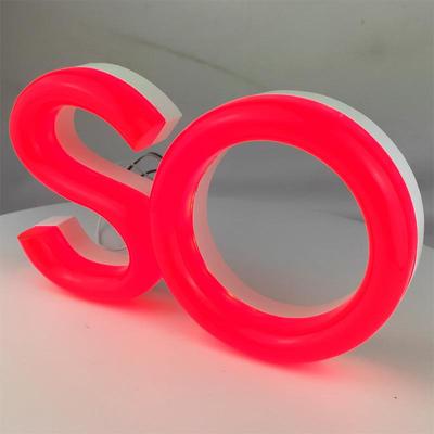 LE仿霓型虹灯FYHD0011发光字三维亚克母力雕刻logo字创意D造招牌