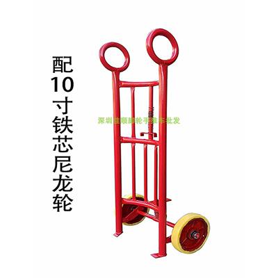 牌桶搬叉运车200升油桶手推NMT车搬桶手油拉油佳桶拖车铁圆桶车