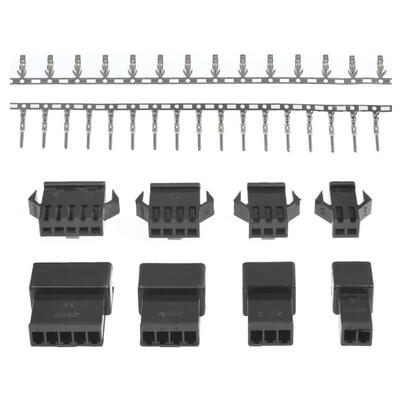 560Pcs2.54工mm间2距23UOA45针SN-压接具M外壳S公母排针压接端子