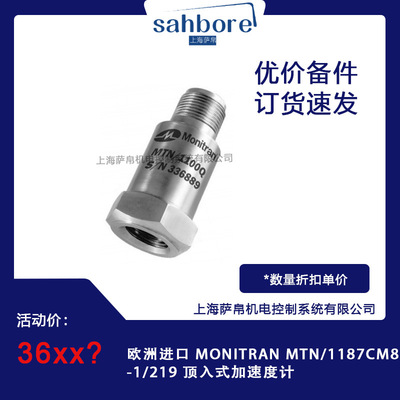 欧洲进口MONITRAN顶入式加速度计