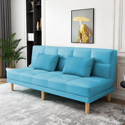 沙发床代折叠两发用多功能客厅卧室56612床小户型简沙约简易现懒