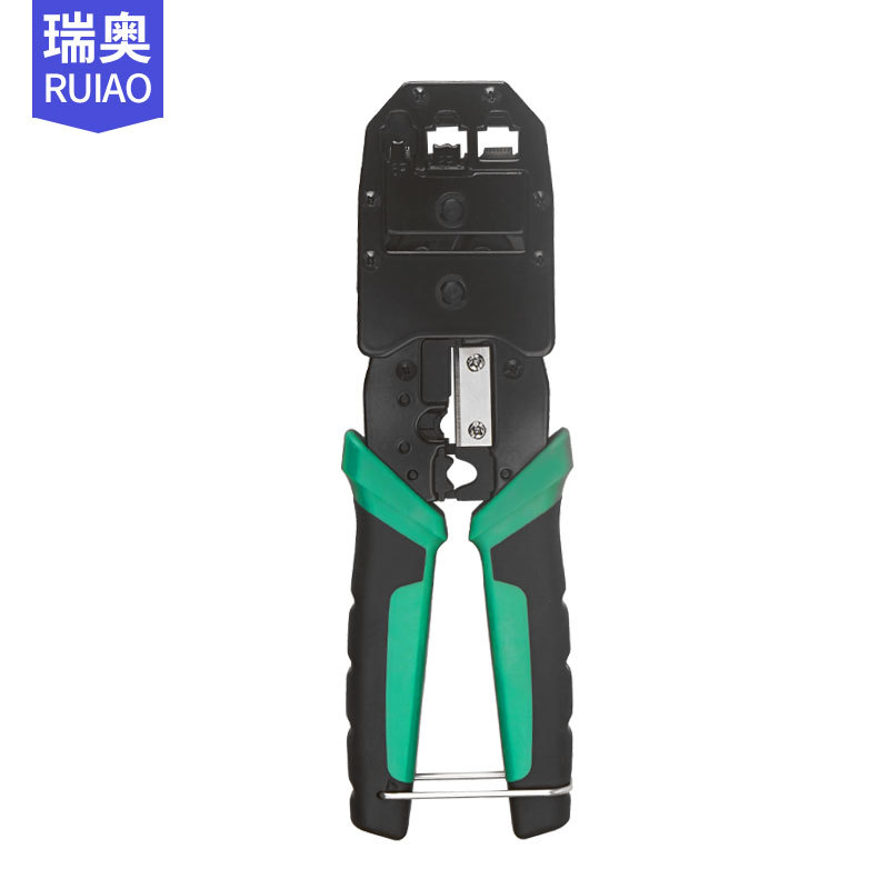 跨境多功能五六七类水晶头6P8P两用网络工具挤压接压线网线钳子
