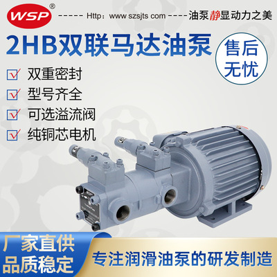 WSP一体型双联摆线泵TOP-208HBM