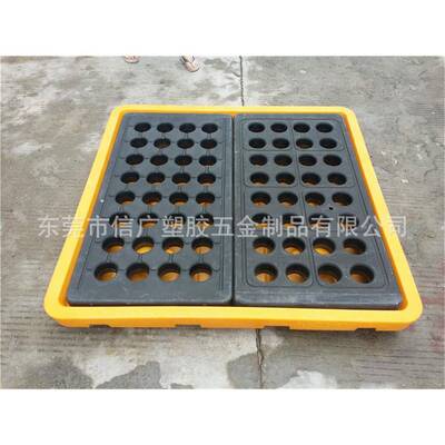 质保一年加厚防渗漏塑托胶用工业化JUM学液体运盘输专叉车卡板黄