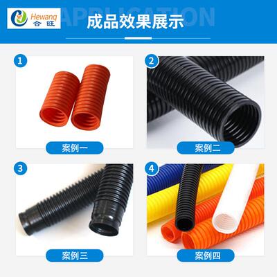 -HWB60波纹管切管机管加强型全自动PLC触摸电脑切波纹屏TZD切管机