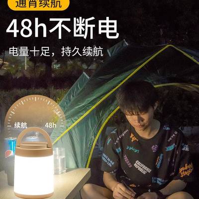 户外夜市小摆照摊手提充15861电家用停电备用应急灯明露营超长续