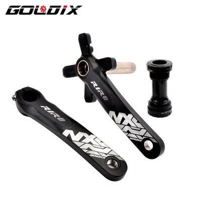 RI自行车牙R山地自行牙盘齿中空一体曲柄36/3车8/40TO齿改装正负