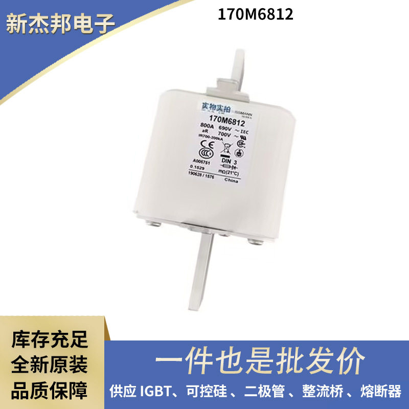 巴斯曼快速熔断器 低压熔断器原厂 170M4395 170M4393 170M4392