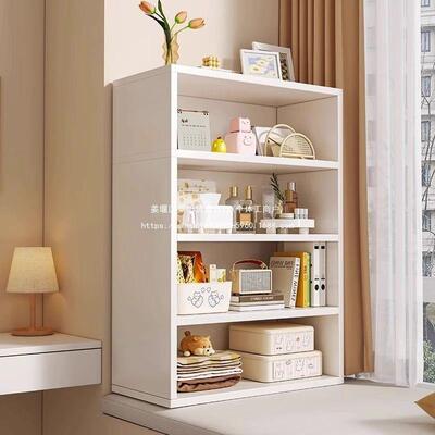 阳台落TZG储飘窗上小书架储物柜卧室柜子物柜收边纳柜墙置物架地