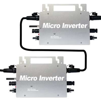 GT1000W 银色110V/220V TUYA智能WIFI模块IP66防水带 mppt 的智能