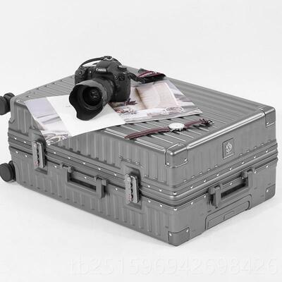 高档TGY铝2款行李箱万向轮拉8杆框箱24男女旅行箱2登机箱20寸皮箱