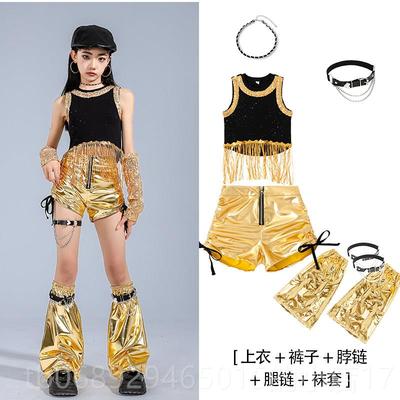 正品爵士舞服装童表演服套装夏儿走童JA女Z街舞潮服幼儿Z模特秀演