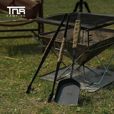 外夹烧烤焚火户火钳子火铲TNR-焚火两件套烫用品铲木炭家用烧防火