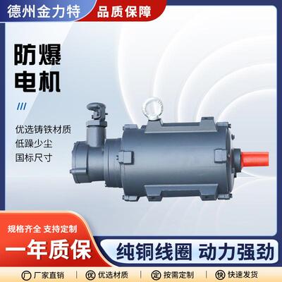 隔爆三相异步电动机YBF3-801-4-0.55KW机械设备专用T35风机电机