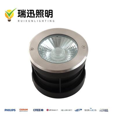 8W10W15W20W30W40W防水LED地埋灯圆形埋地投射灯广场专用室外