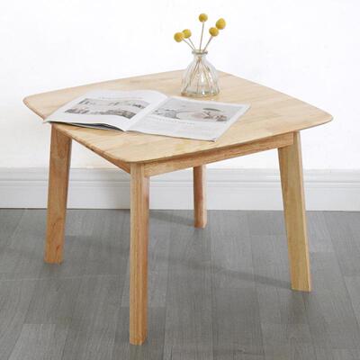 纯橡胶实木圆餐桌原谈35030加厚4脚吃用饭办公洽桌子餐馆小吃店家