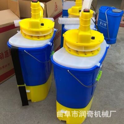 直销新款实用型家用鱼塘饵料抛撒器电动化肥施肥器小型化雪撒盐机
