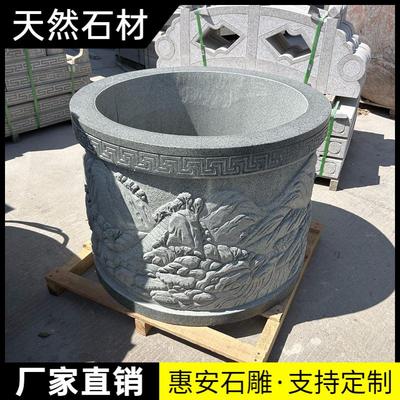 石井围圈井边套井口石整石水井口石井盖庭院石雕井圈井盖井口假井