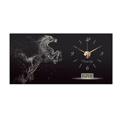 马到成XY751774表功电表装饰画带万历年钟画配箱电箱遮挡现代轻奢