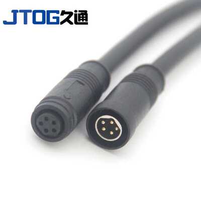 multicontrol控制器延长线M8 B型5芯快速插拔线缆电动滚筒延长线
