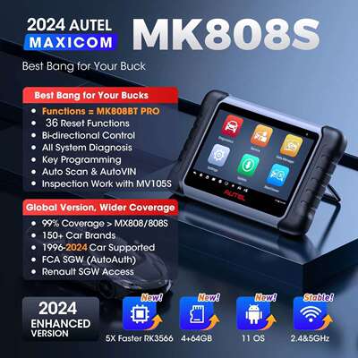 MaxiCOM MK808S OBD2 Diagnostic Scanner tool代发海外道通Autel