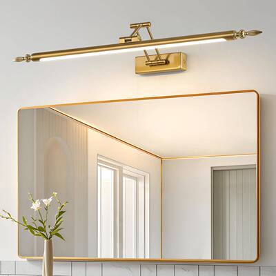 饰胜镜前灯LED炬浴室镜柜灯三妆折叠伸缩卫JQ10260生间梳台装灯照