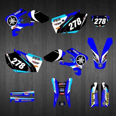 越野摩托贴纸 适配YAMAHA雅马哈 03-04 WRF250 450 贴膜 贴花RK