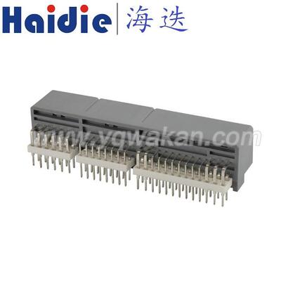 175448-6国产汽车护套连接器针座PCB弯针54针DJ7541-1.2-1.8-10GY