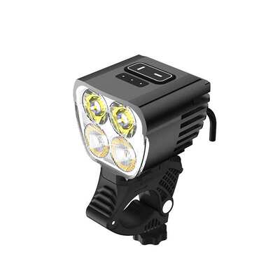 新款自行车灯M3骑行灯10000mah山地车前灯强光4000lm防水照明配件