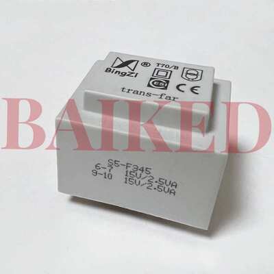 BingZi T70/B S5-F345 15V/2.5VA 5-3-1 0-240V-400V/50Hz 变压器