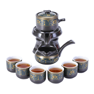 茶具套装家用懒人半自动泡茶神器陶瓷茶壶小套中式礼盒茶杯功夫茶