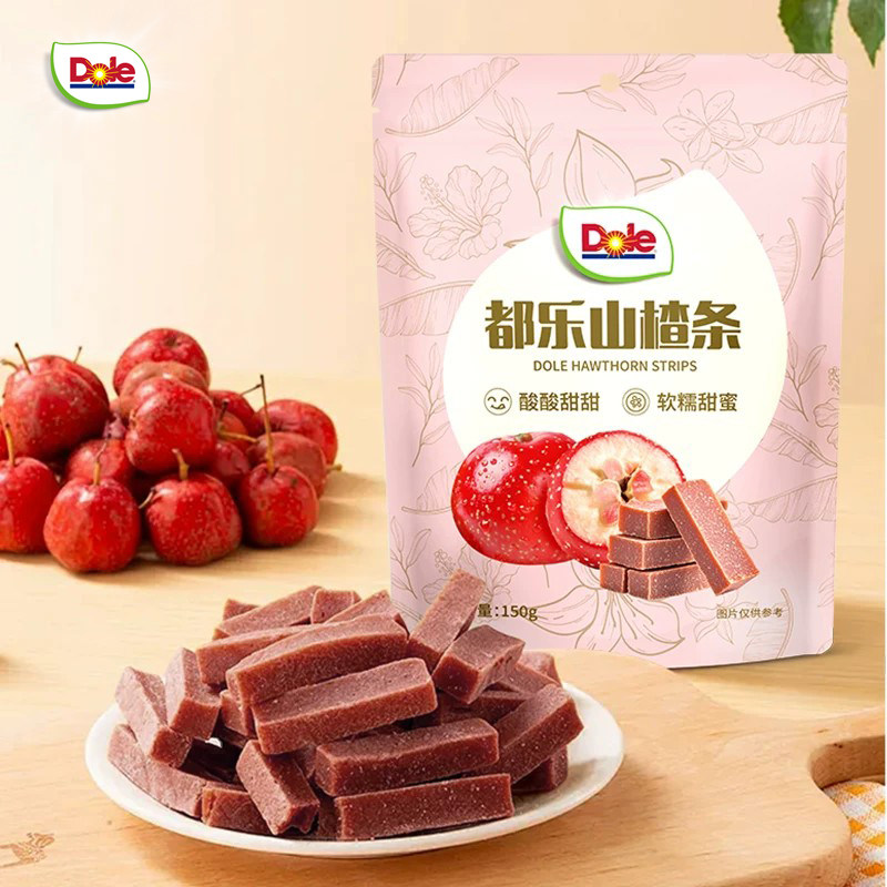 Dole都乐山楂条150g袋装山楂类制品酸甜软糯零食 开胃解馋