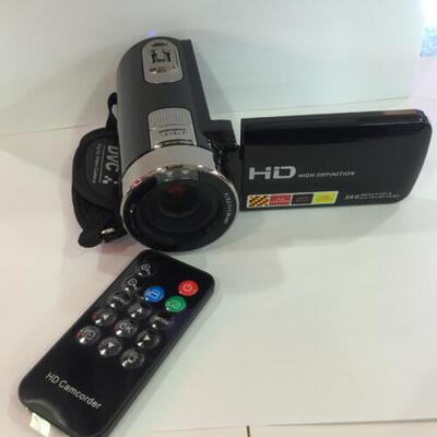 3.0寸2400万像素HD-X301数码摄像机16倍变焦1080P录像DV机带遥控