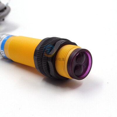 沪工E3F-DS30Y1可调Y2漫反射光电开关传感器二线交流220V常开常闭