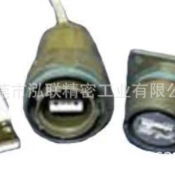 USBFTVC7N 替代品 USB连接器 USB-A Receptacle Cap Jam Nut Nick