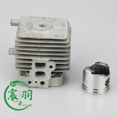 绿篱机HS81 HS81R HS81RC HS81T HS86气缸总成 缸体 活塞缸筒34mm
