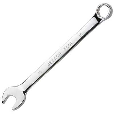 捷科COMF-38梅开两用扳手 梅花开口扳手镜面抛光38mm