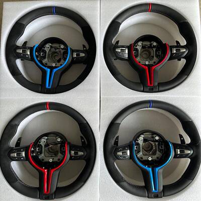 适用于宝马f底盘F01F10F30 1234567系X123456车型翻毛皮mp方向盘