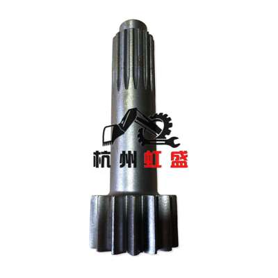 适用E312C行走挖掘机配件行走一级中心轴太阳齿15.16长146