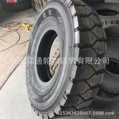 德伦1200/12.00R20泥头车全钢轮胎大块花工矿山花纹翻斗车698花纹