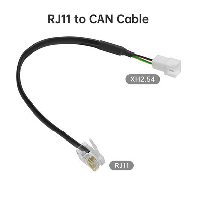 BIGTREETECH RJ11 to CANCable【Octopus系列CAN线】RJ11转XH2.5