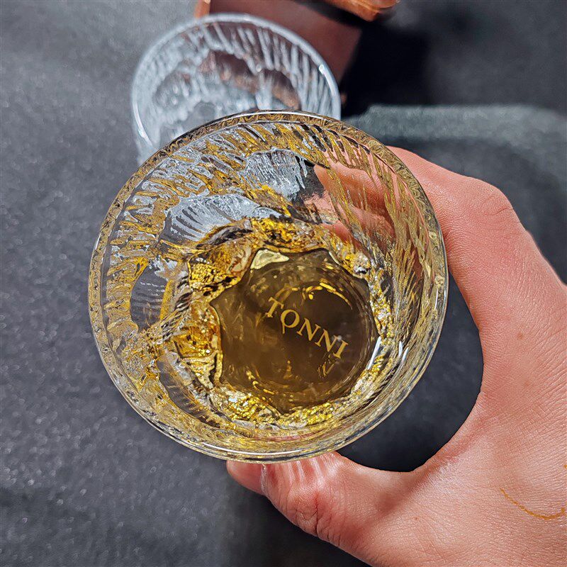 加厚水晶威士忌酒杯洋酒杯定制刻字礼盒装烈酒杯送男友礼品杯订做