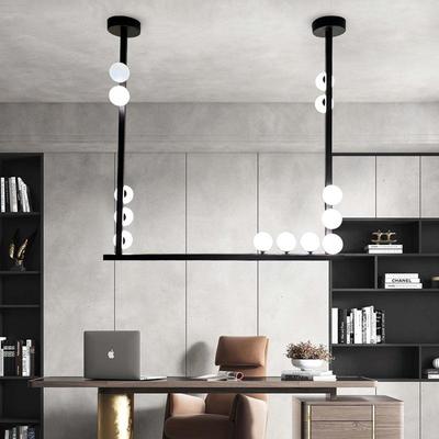 Pendant lamp后现代简约吊灯铁艺玻璃客厅灯北欧奶茶店清吧餐厅灯