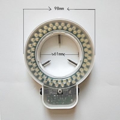 YK-64T显微镜LED环形灯管48 56 64 144颗灯珠 正白光可调亮度光源