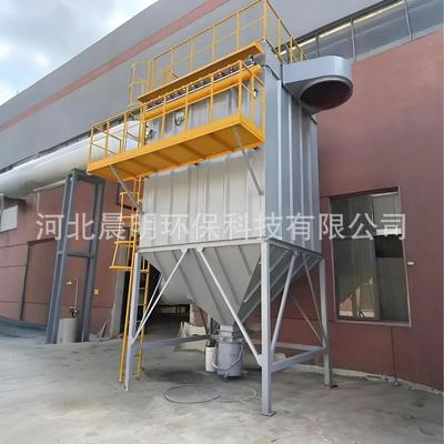 工业车间铸造厂布袋除尘器耐高压耐温除尘环保设备圆型布袋除尘器