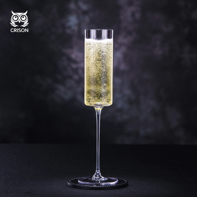 CP8202 CRISON无铅水晶玻璃香槟杯 酒吧传奇高脚杯起泡酒气泡酒杯